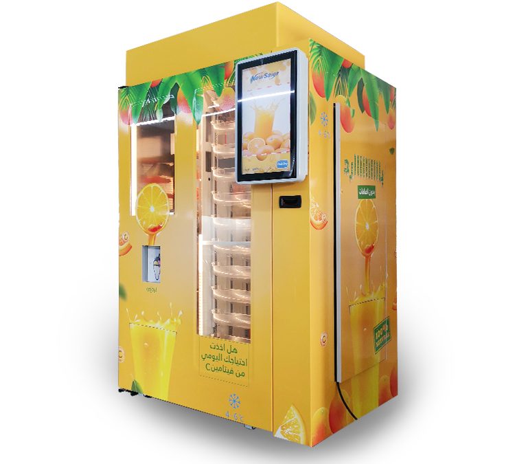 Why is freshly orange juicer vending machine so popular? - newsaiervending